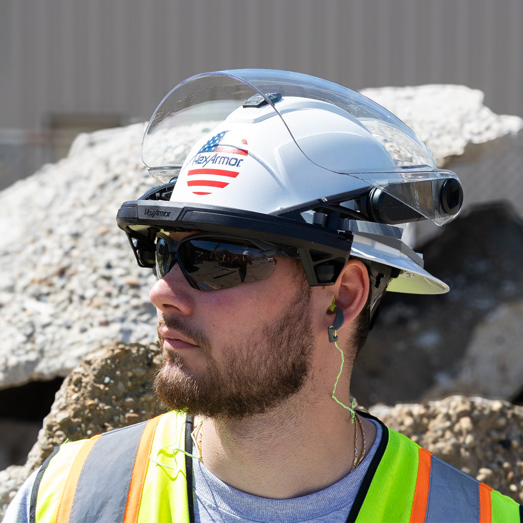 TruSpan® Universal Face Shield - SafetyGloves by HexArmor