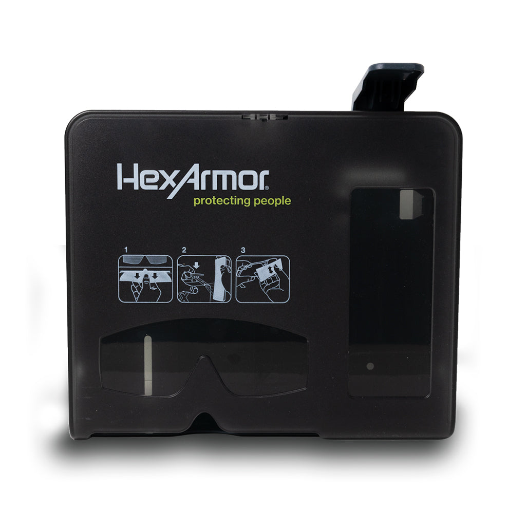 Eyewear cleaning station (wall mounted) | SafetyGloves by HexArmor