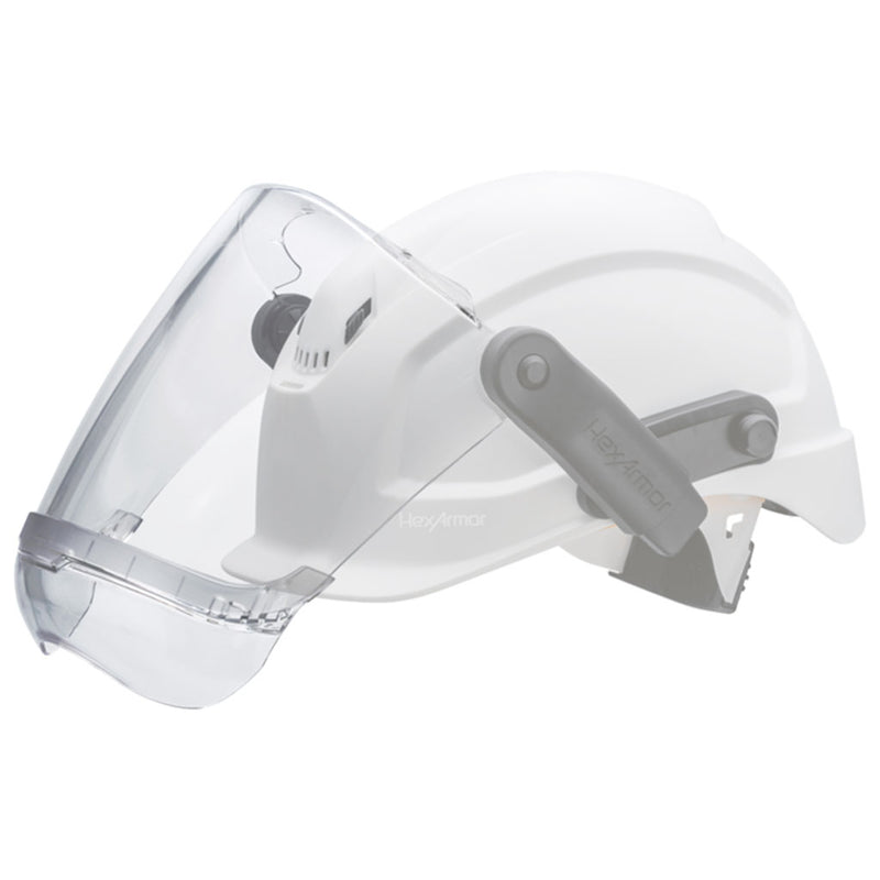 Face shield window with chin guard | SafetyGloves by HexArmor